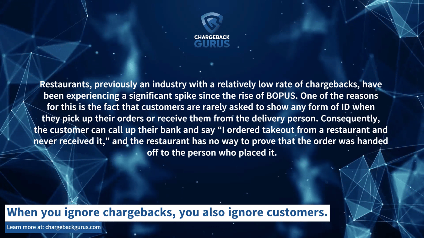 Managing BOPUS Chargebacks